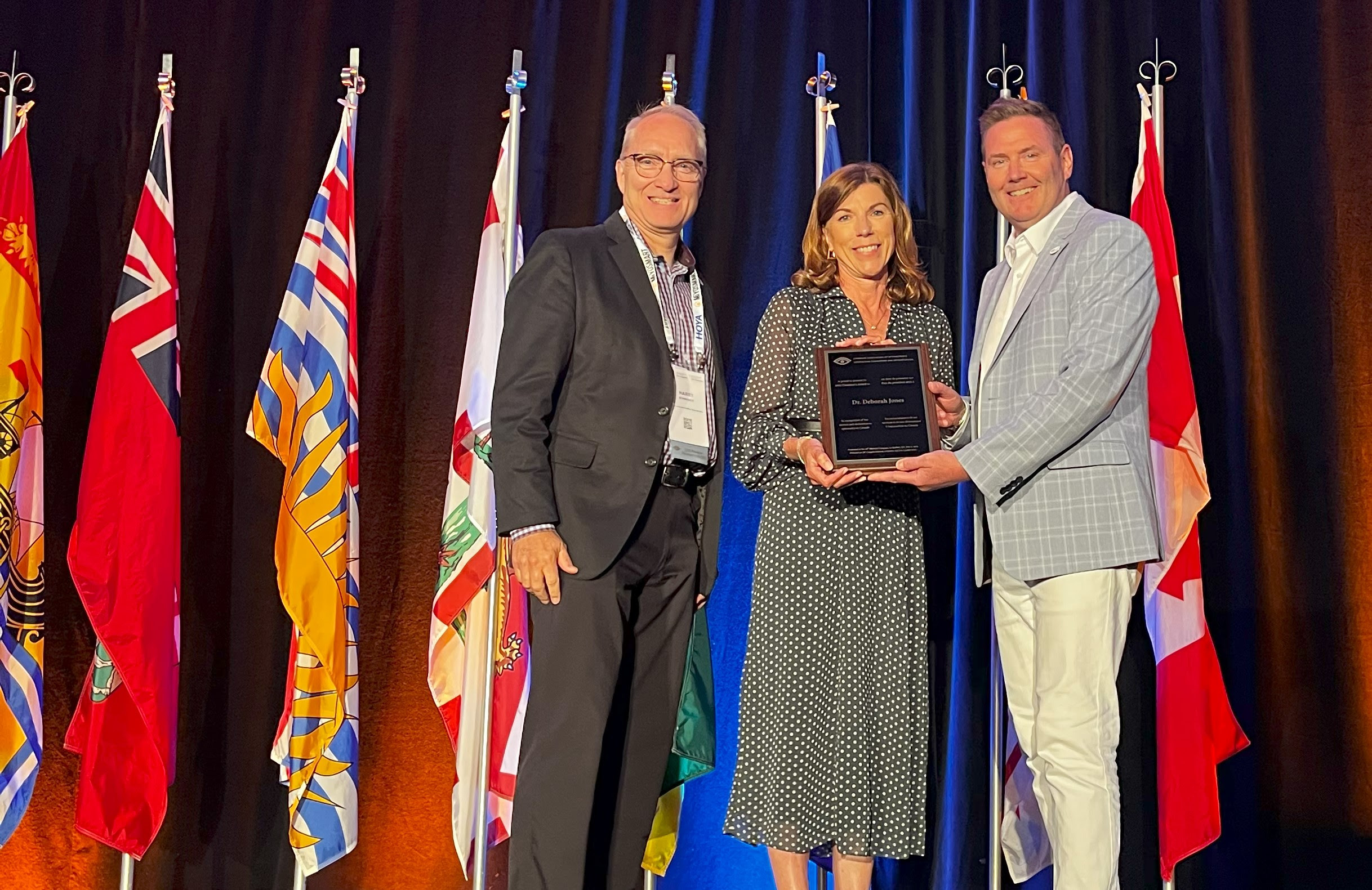 CAO Honors Dr. Debbie Jones with 2023 President's Award - Optical Prism ...