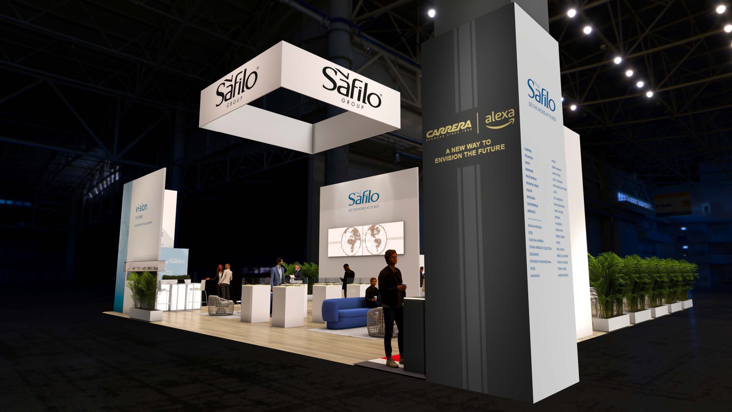 Safilo Presents A New Iteration Of Its Open-concept Booth At Vision ...