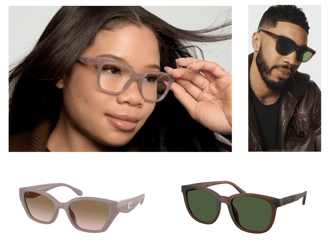 Coach FW25 Eyewear Collection Featuring Jayson Tatum & Storm Reid ...